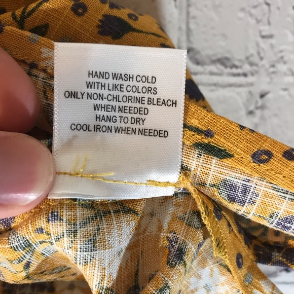 Modcloth | Tops | Nwt Yellow Floral Modcloth Tank Top L Xl X 2x | Poshmark